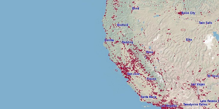 Firebaugh, CA boundaries