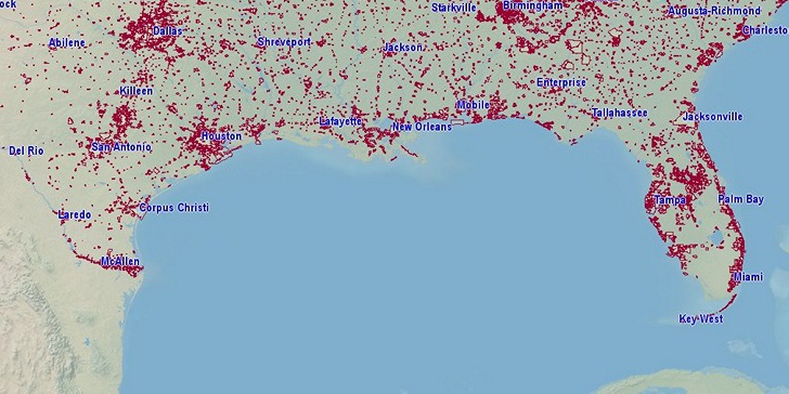 Rosharon, TX boundaries